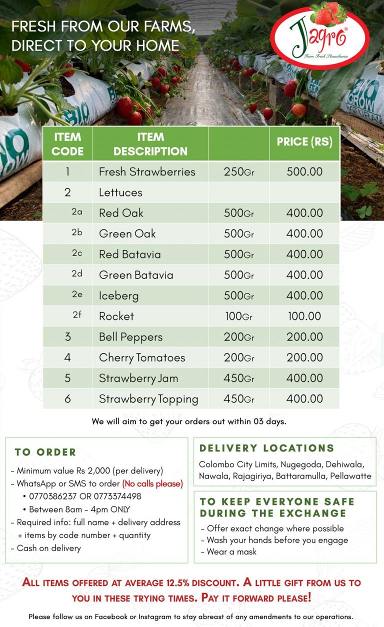 Jagro | Grocery Delivery | Colombo